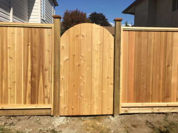 Solid Cedar Fence Panels | Big Red Cedar